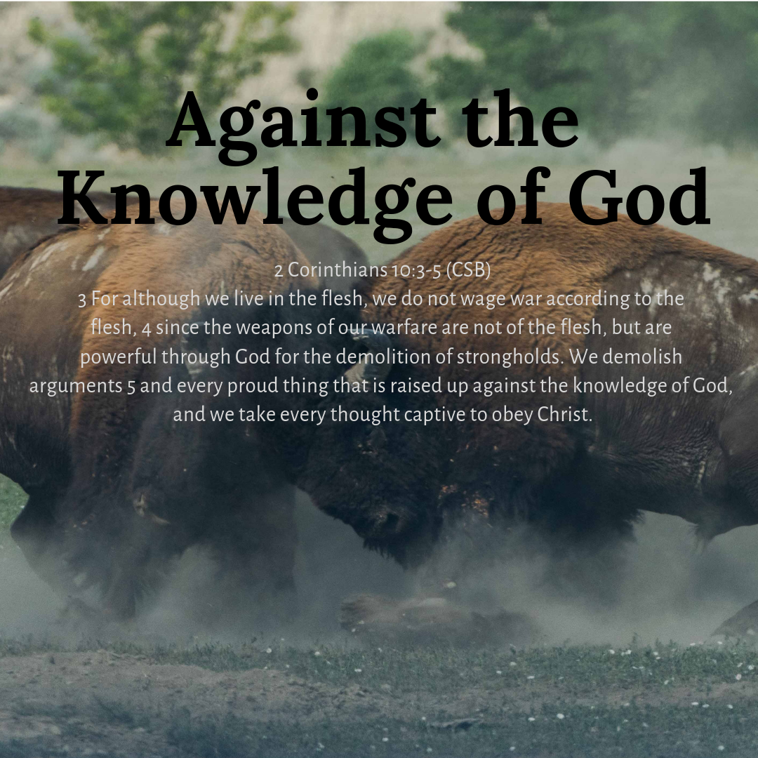 Against the Knowledge of God – Rooted, Built, Established